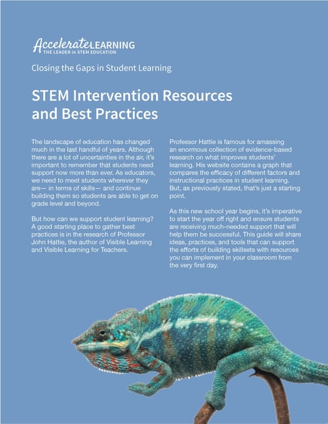 STEM Intervention Resources and Best Practices